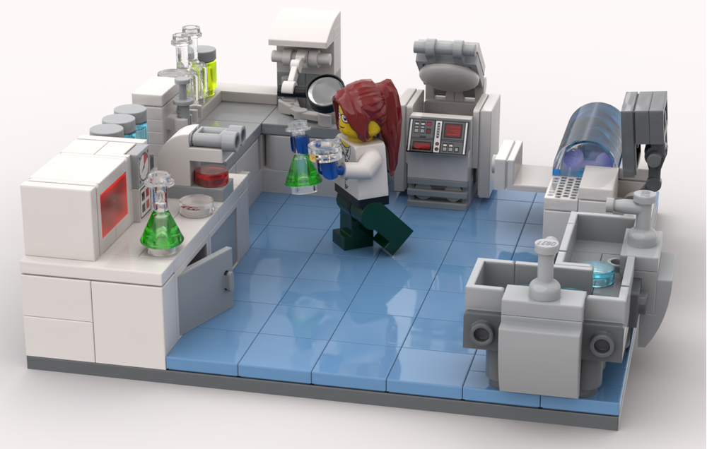 LEGO MOC Medical laboratory by adhd.inside | Rebrickable - Build with LEGO