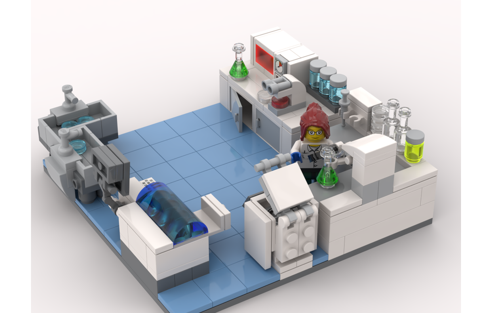 LEGO MOC Medical laboratory by adhd.inside | Rebrickable - Build with LEGO