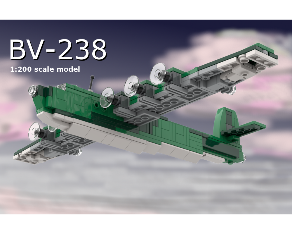 LEGO MOC-29948 BV 238 (Universe 2019) | Rebrickable - Build with LEGO