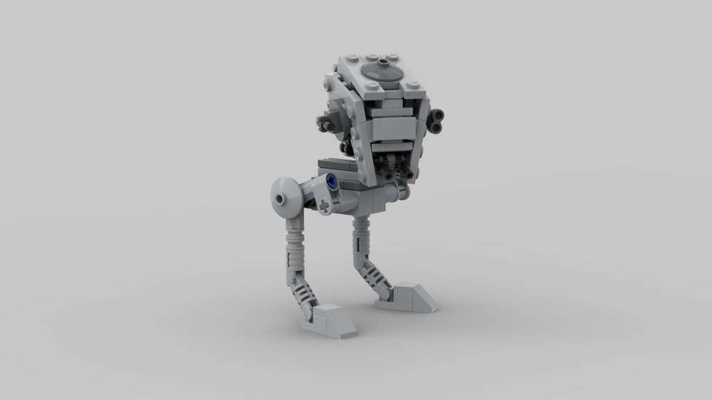 LEGO MOC Mini AT-ST by Nilsson LEGO Engineering | Rebrickable - Build ...