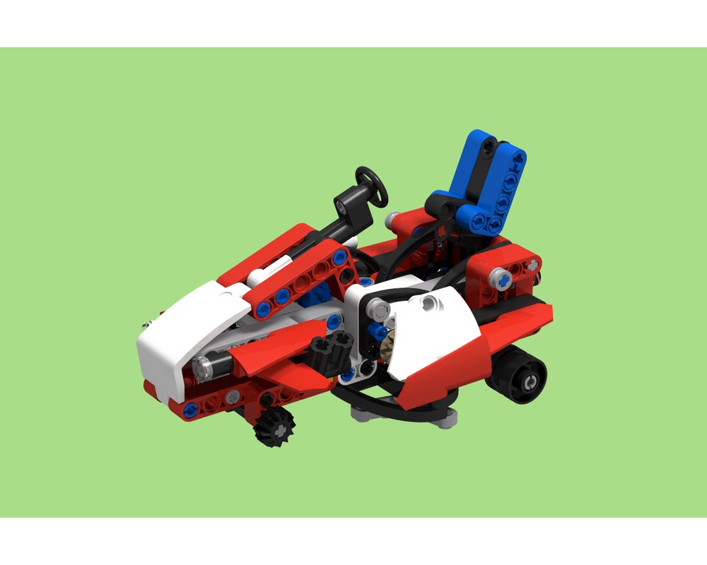 LEGO MOC-30007 42092 Double Blade Lawn Mower (Technic > Model > Farm ...