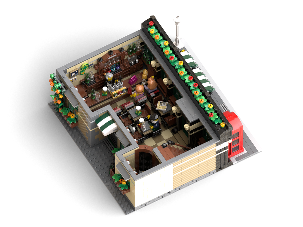 LEGO MOC Lion Pub by simon84 | Rebrickable - Build with LEGO