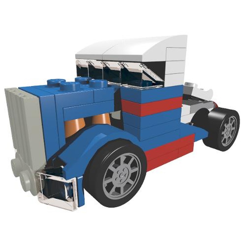 LEGO MOC 31027 Linerunner truck by Berth | Rebrickable - Build with LEGO