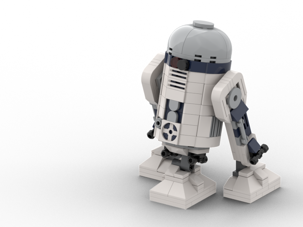LEGO MOC R2-D2 by FredL45 | Rebrickable - Build with LEGO