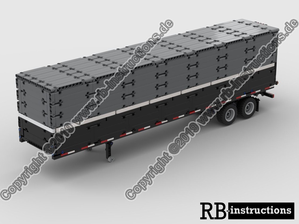 LEGO MOC Box Trailer for 42078 Mack Anthem by RB-instructions ...