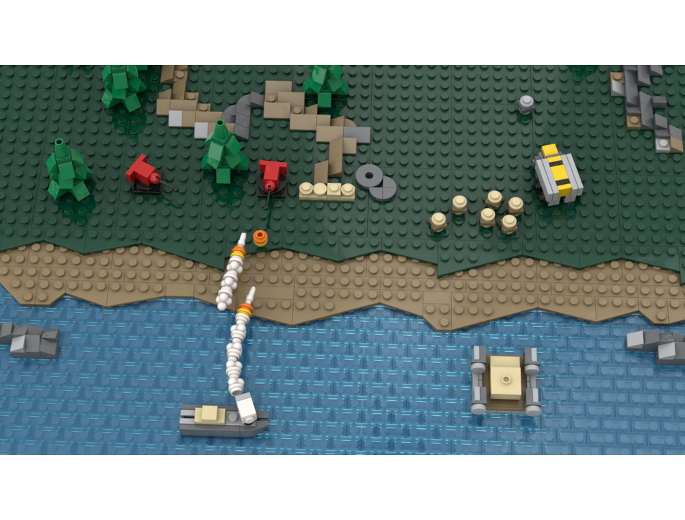 LEGO MOC C&C Microscale Base by rad0lf | Rebrickable - Build with LEGO