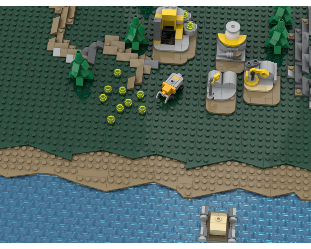 LEGO MOC C&C Microscale Base by rad0lf | Rebrickable - Build with LEGO