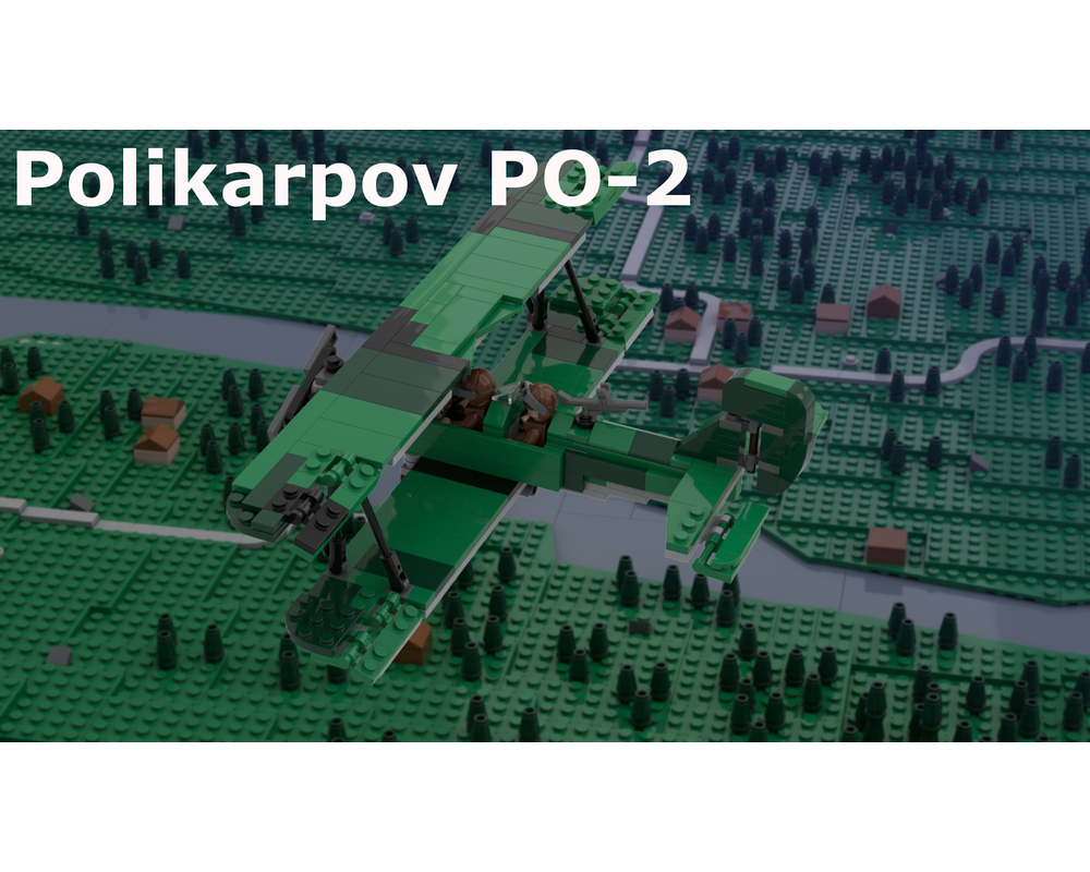 LEGO MOC Polikarpov PO-2 by rad0lf | Rebrickable - Build with LEGO