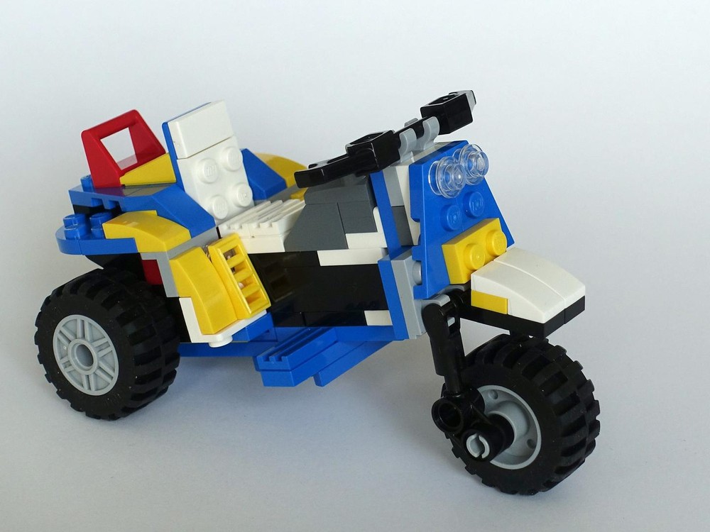 LEGO MOC 31087: Trike by Tomik | Rebrickable - Build with LEGO