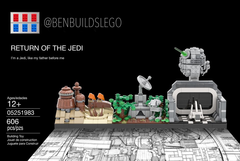Lego Moc Sw Episode Vi By Benbuildslego Rebrickable Build With Lego