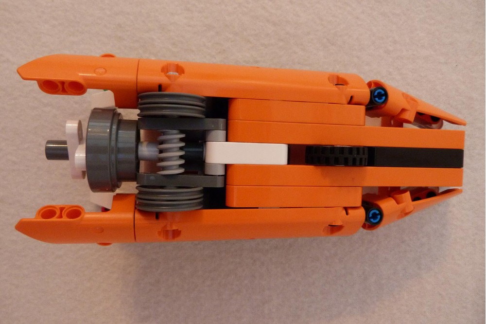 LEGO MOC 42052 Powerboat by thekitchenscientist | Rebrickable - Build ...