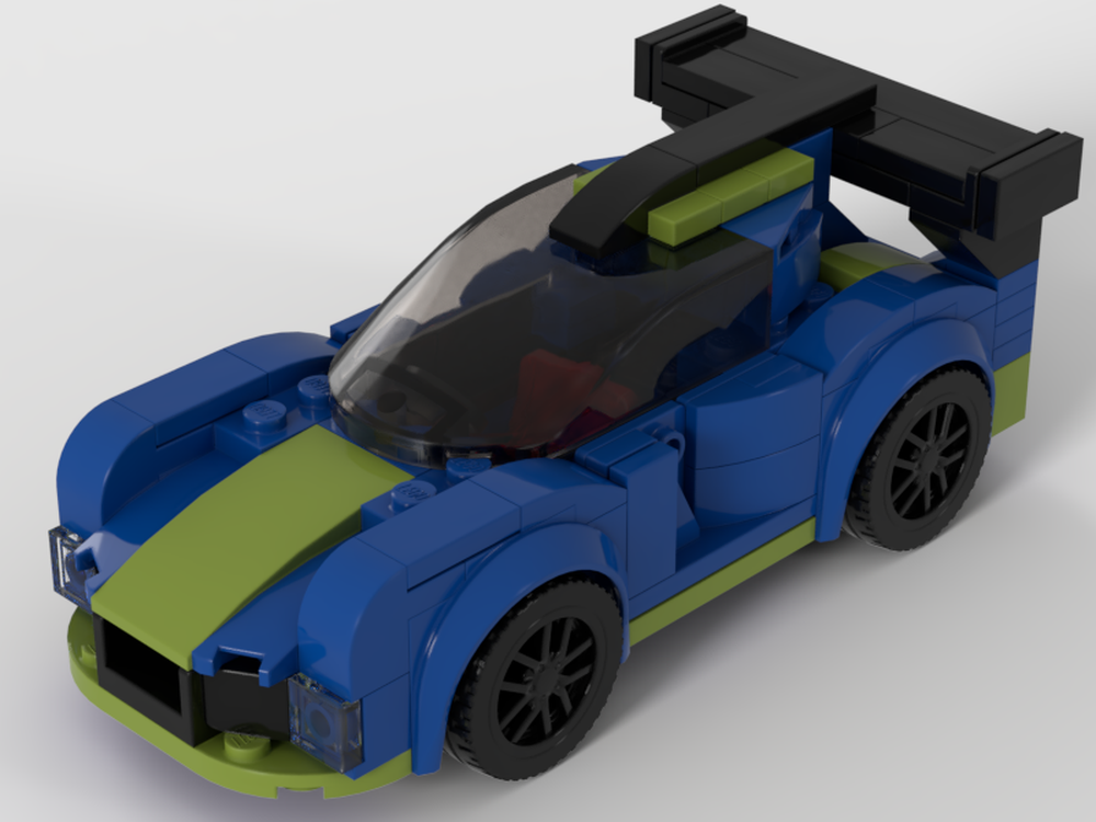 LEGO MOC Le Mans Racing Car by Malcav | Rebrickable - Build with LEGO