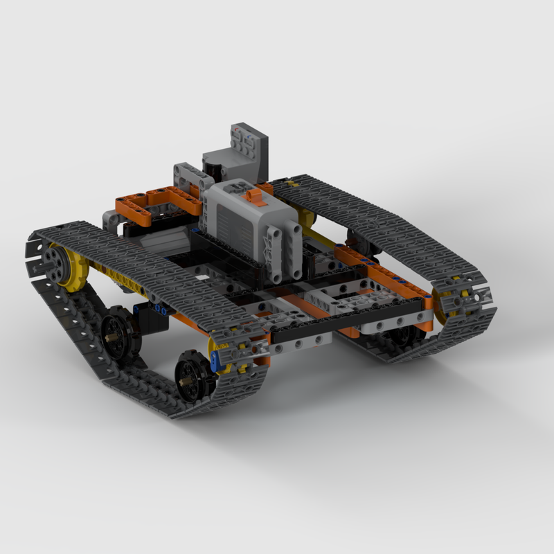 LEGO MOC Simple RC Tracked Vehicle by BlackmythCZ | Rebrickable - Build ...