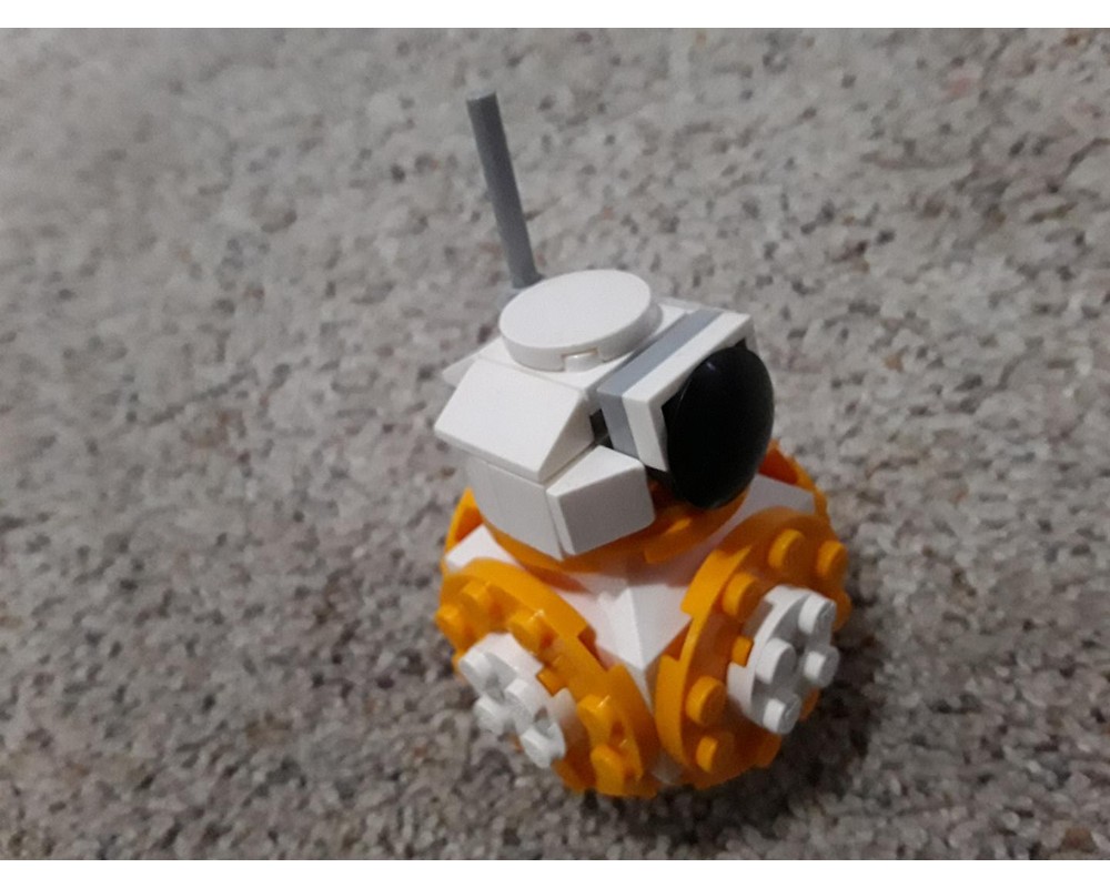 LEGO MOC Upgraded BB-8 by Noob Builds Lego | Rebrickable - Build with LEGO
