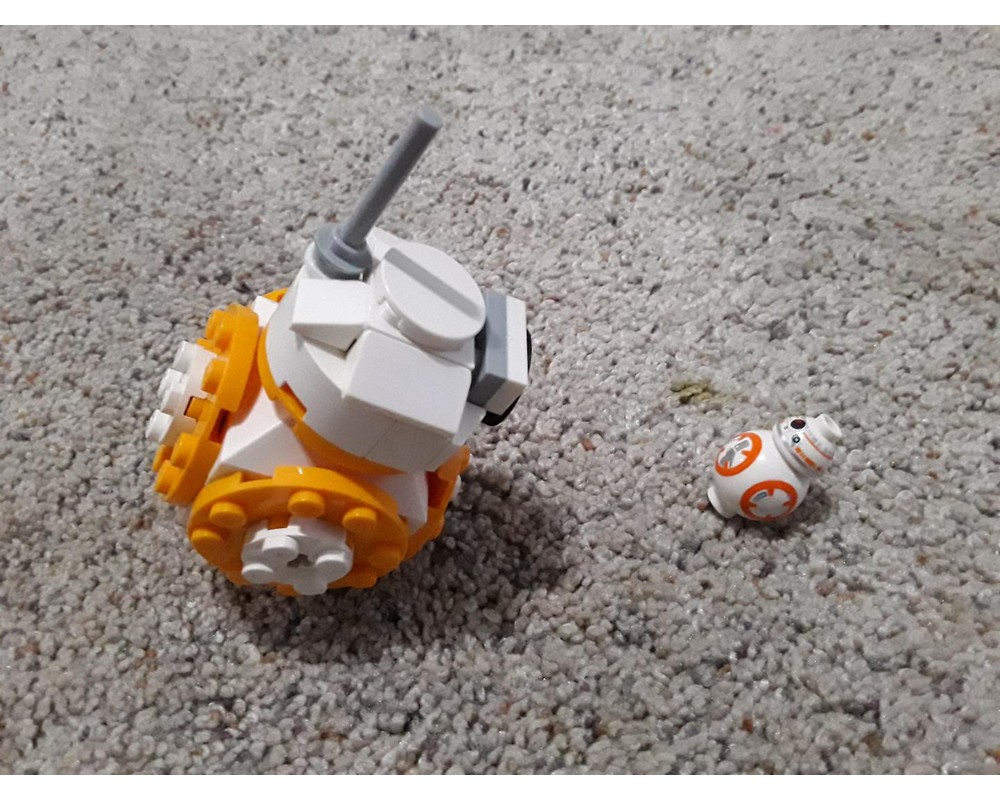 LEGO MOC Upgraded BB-8 by Noob Builds Lego | Rebrickable - Build with LEGO