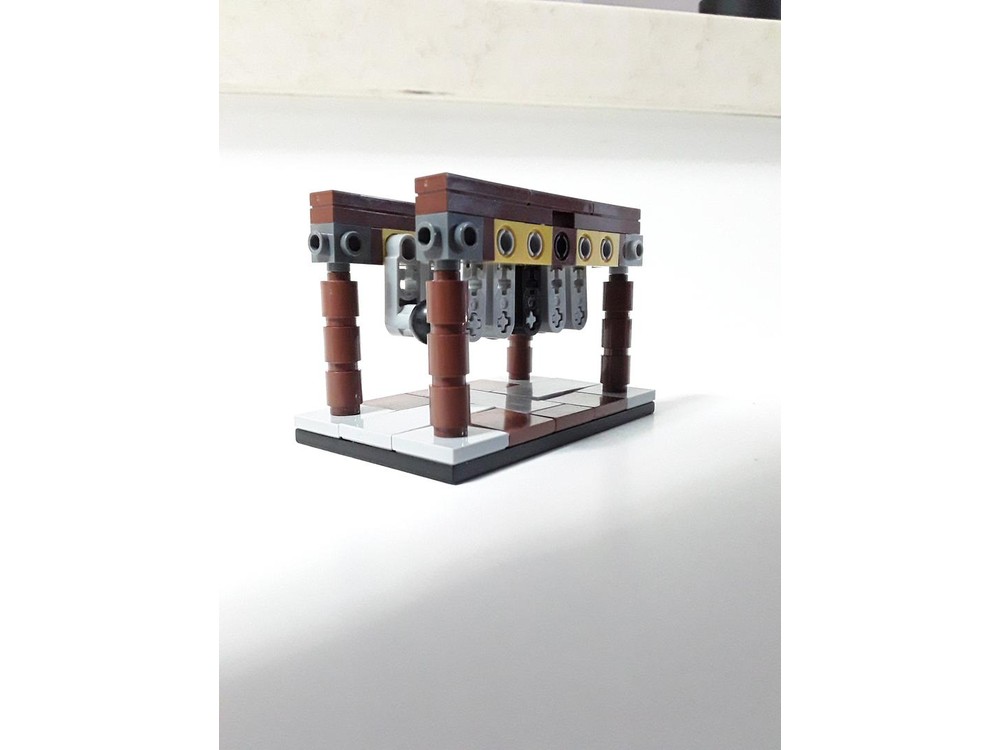 LEGO MOC Newton's Cradle by LegoOri | Rebrickable - Build with LEGO