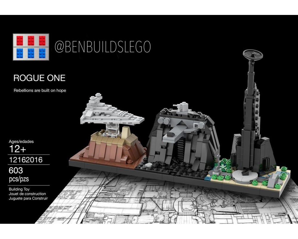 LEGO MOC SW - Rogue One by benbuildslego | Rebrickable - Build with LEGO