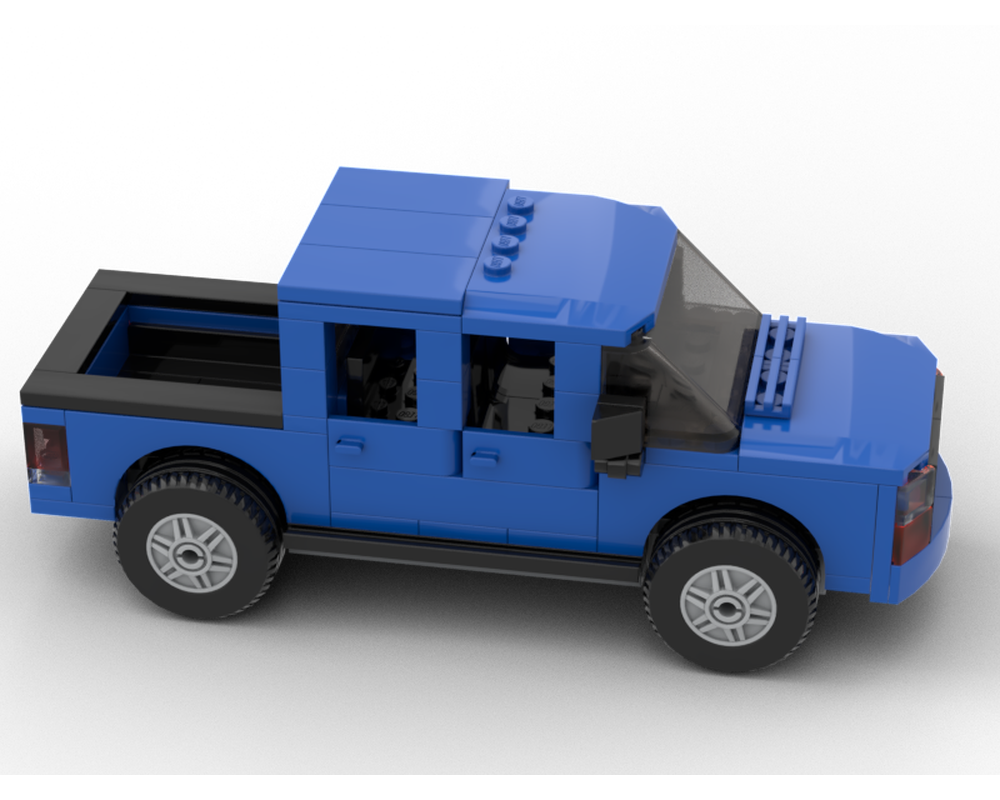 LEGO MOC-30221 Crew cab pickup (Town > City 2019) | Rebrickable - Build ...