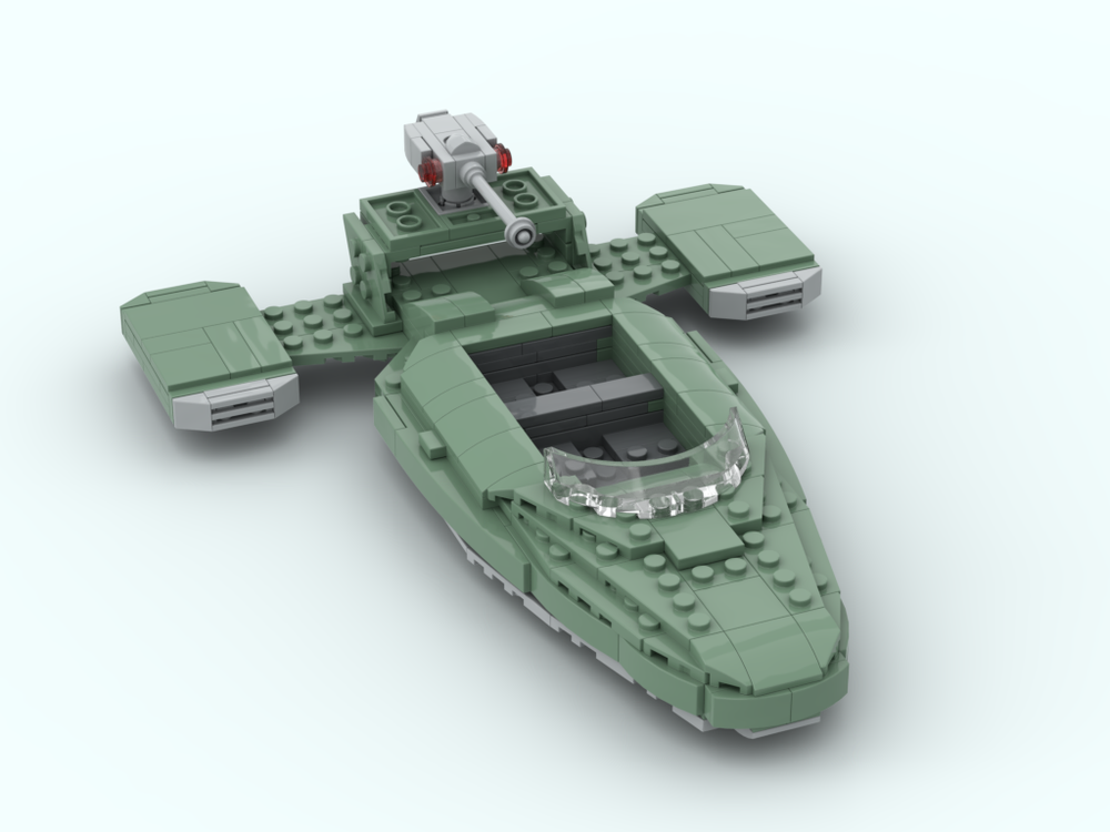 Lego Moc Seraph Class Urban Landspeeder By Branduin Rebrickable