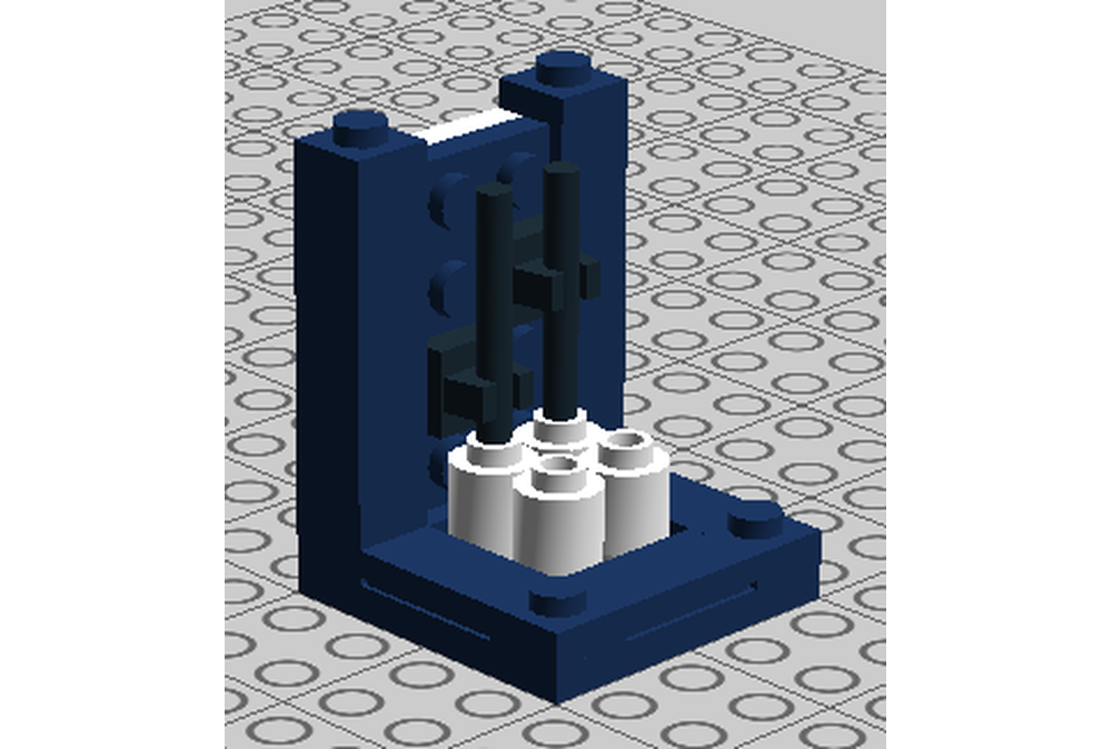 LEGO MOC Miniature TARDIS by TobyMac | Rebrickable - Build with LEGO