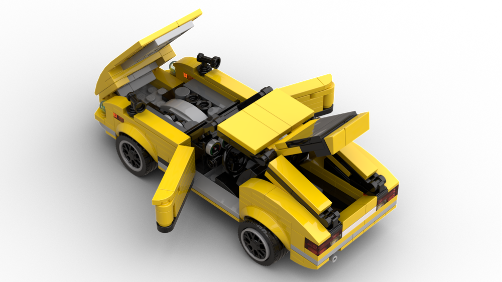 LEGO MOC Datsun 240Z Fairlady 7 Studs by Fette_Fee | Rebrickable ...
