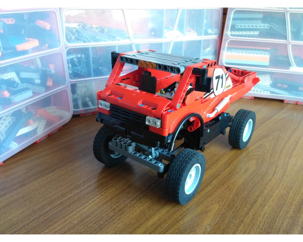 LEGO MOC Dakar Truck by xfeelgoodx | Rebrickable - Build with LEGO