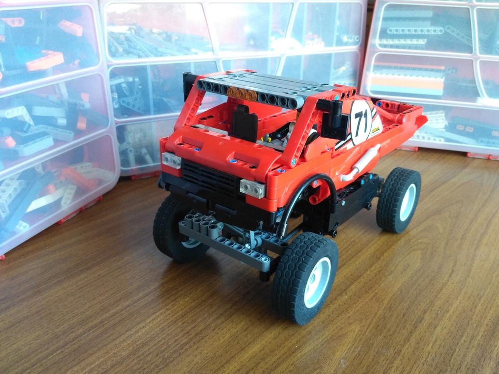 LEGO MOC Dakar Truck by xfeelgoodx | Rebrickable - Build with LEGO