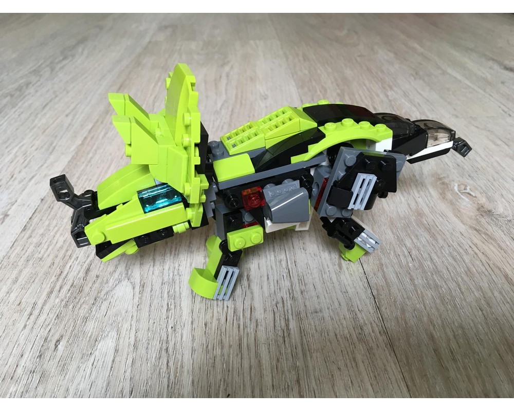 LEGO MOC 31007 - Triceratops by Seabie | Rebrickable - Build with LEGO