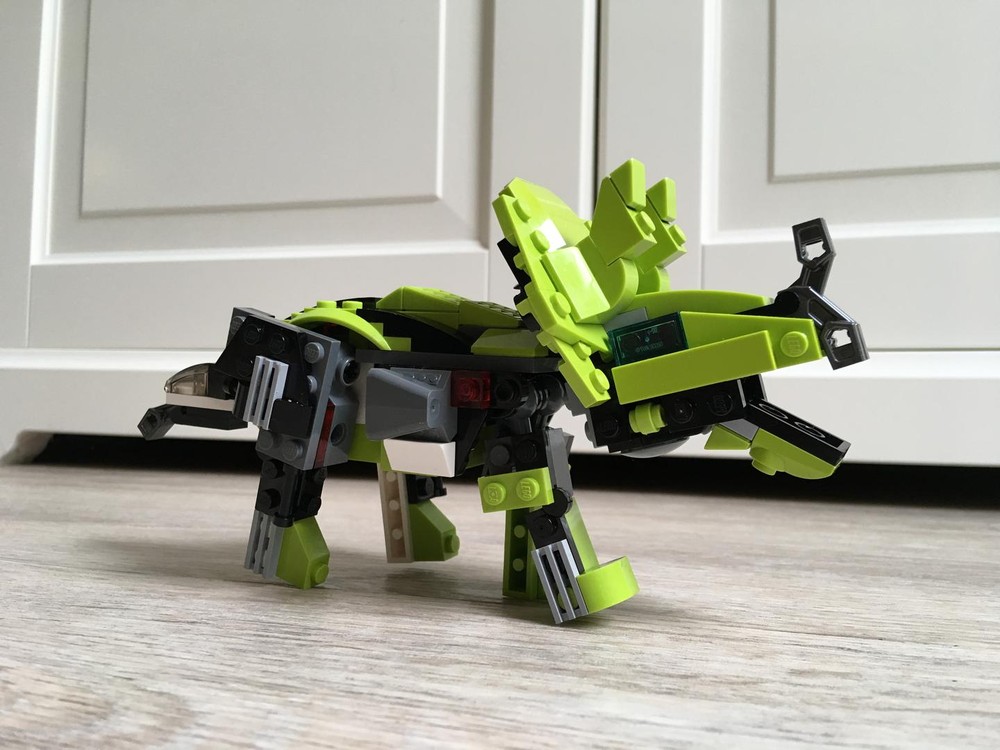 LEGO MOC 31007 - Triceratops by Seabie | Rebrickable - Build with LEGO