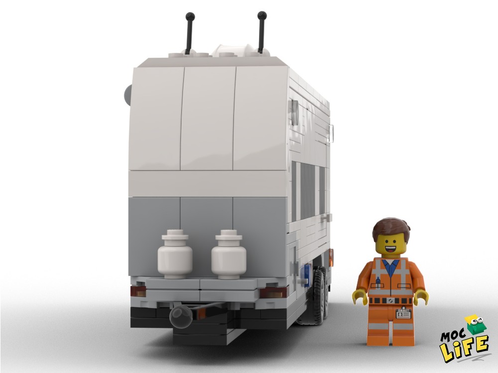 LEGO MOC Caravan trailer by MocLife | Rebrickable - Build with LEGO