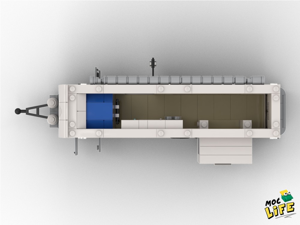 LEGO MOC Caravan trailer by MocLife | Rebrickable - Build with LEGO