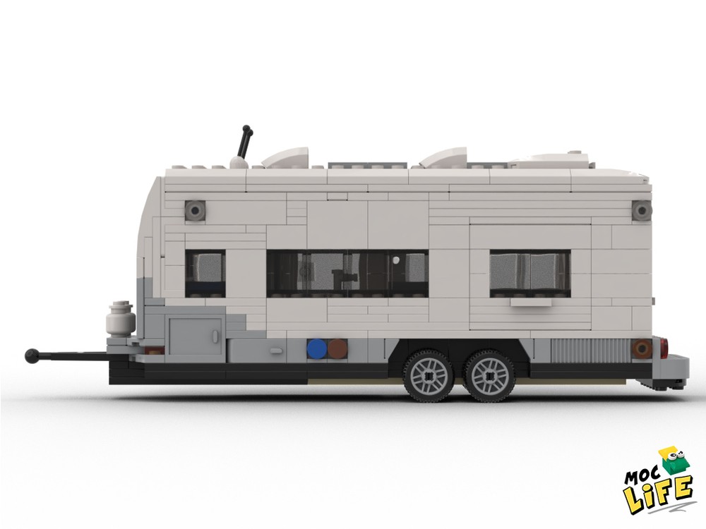 LEGO MOC Caravan trailer by MocLife | Rebrickable - Build with LEGO