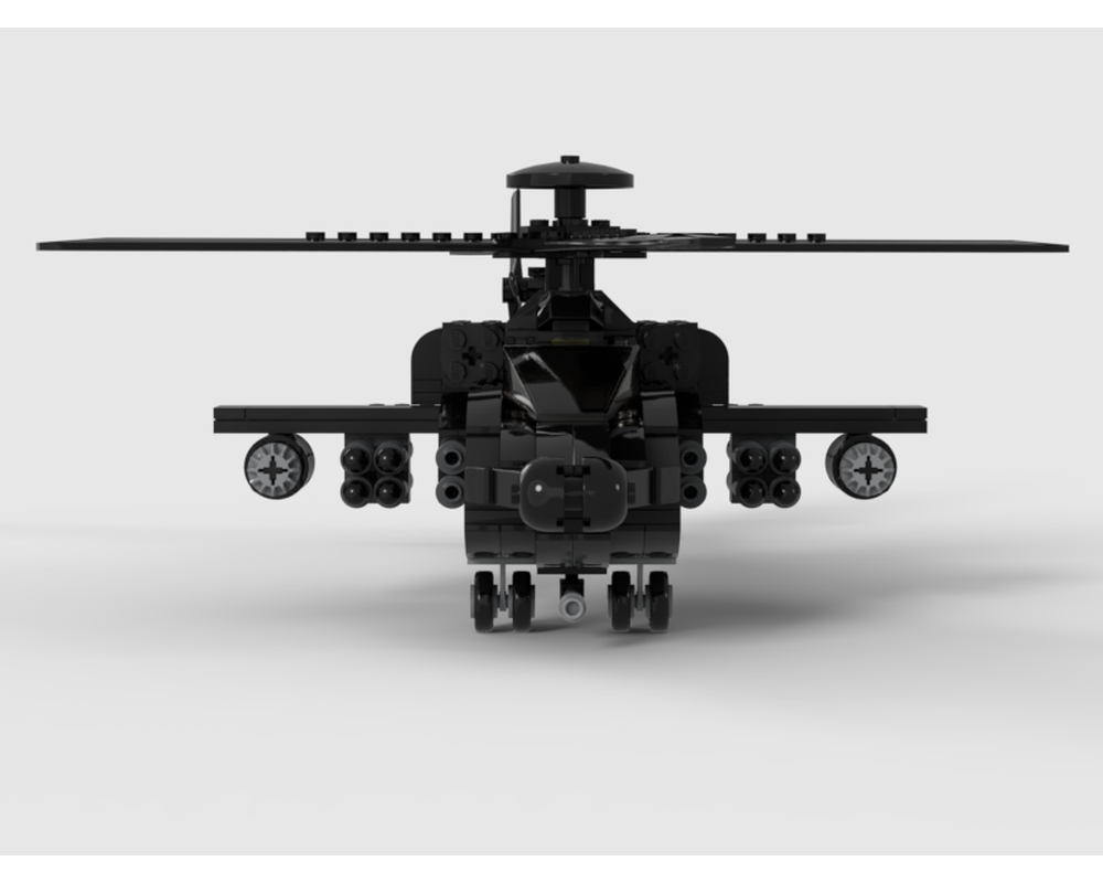 LEGO MOC Attack Helicopter by Malcav | Rebrickable - Build with LEGO