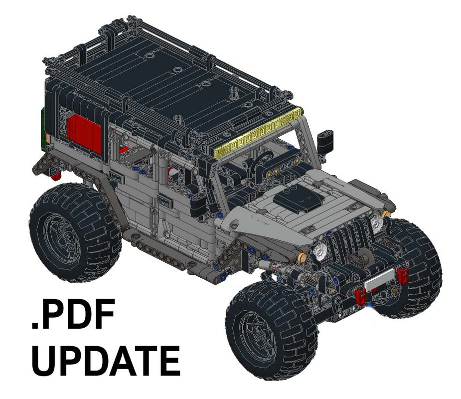 LEGO MOC [PDF] RC Jeep Wrangler - Expedition by Horcikdesigns ...