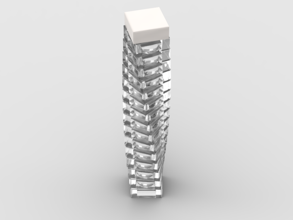 LEGO MOC Infinity Tower Dubai by lbrix | Rebrickable - Build with LEGO