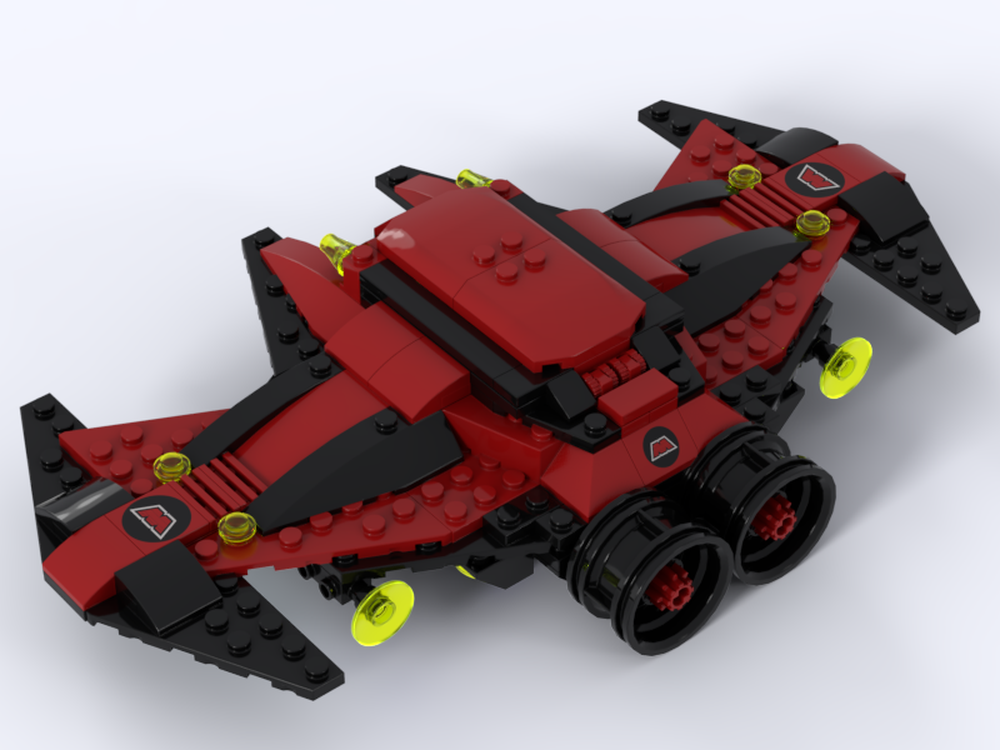 LEGO MOC M: Tron Stratosphere Glider by Malcav | Rebrickable - Build ...