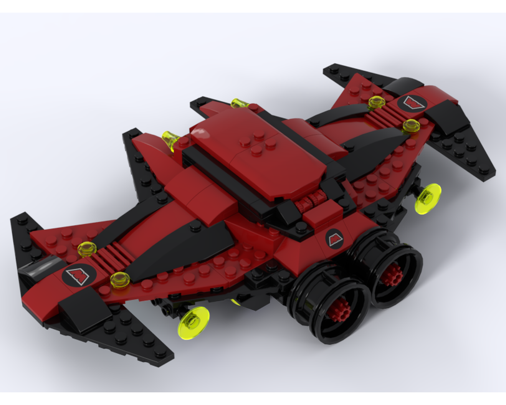 LEGO MOC M: Tron Stratosphere Glider by Malcav | Rebrickable - Build ...