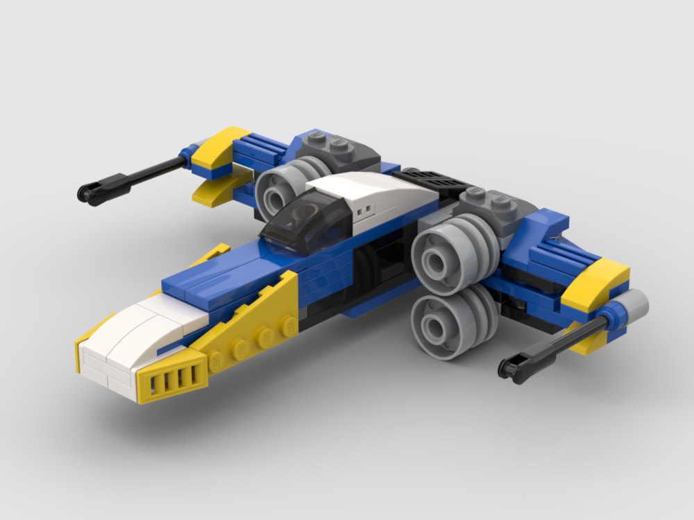 LEGO MOC 31087 Blue squadron resistance X-Wing by fosamax | Rebrickable ...