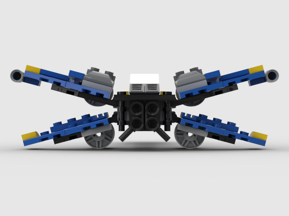 LEGO MOC 31087 Blue squadron resistance X-Wing by fosamax | Rebrickable ...