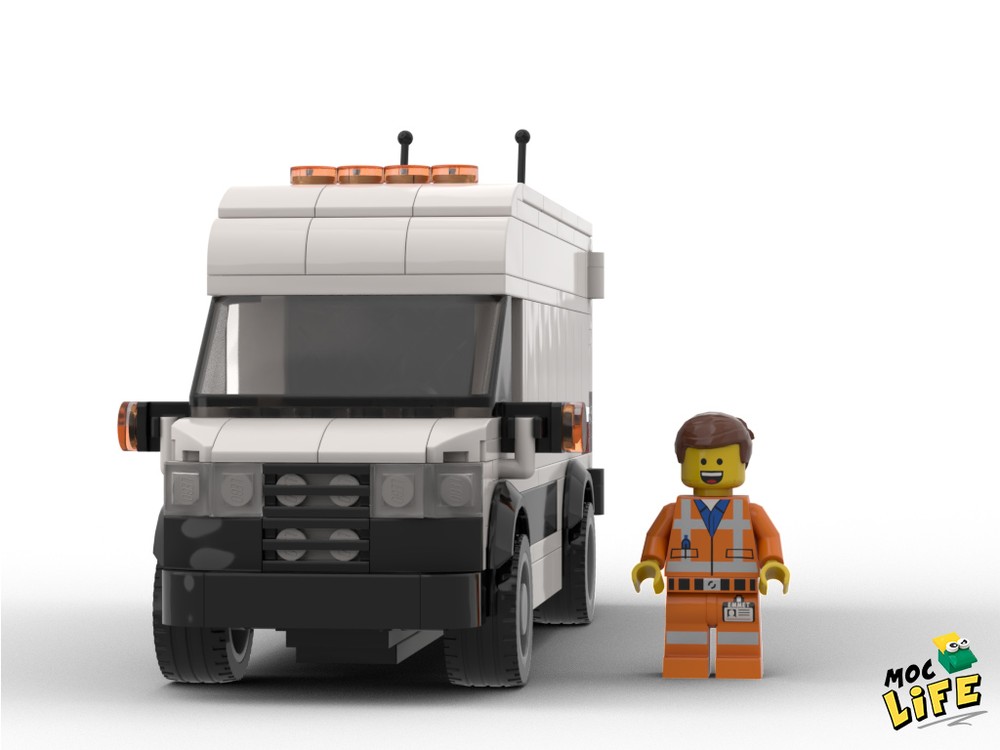 LEGO MOC-30465 Ford Transit 350 by MocLife | Rebrickable - Build with LEGO