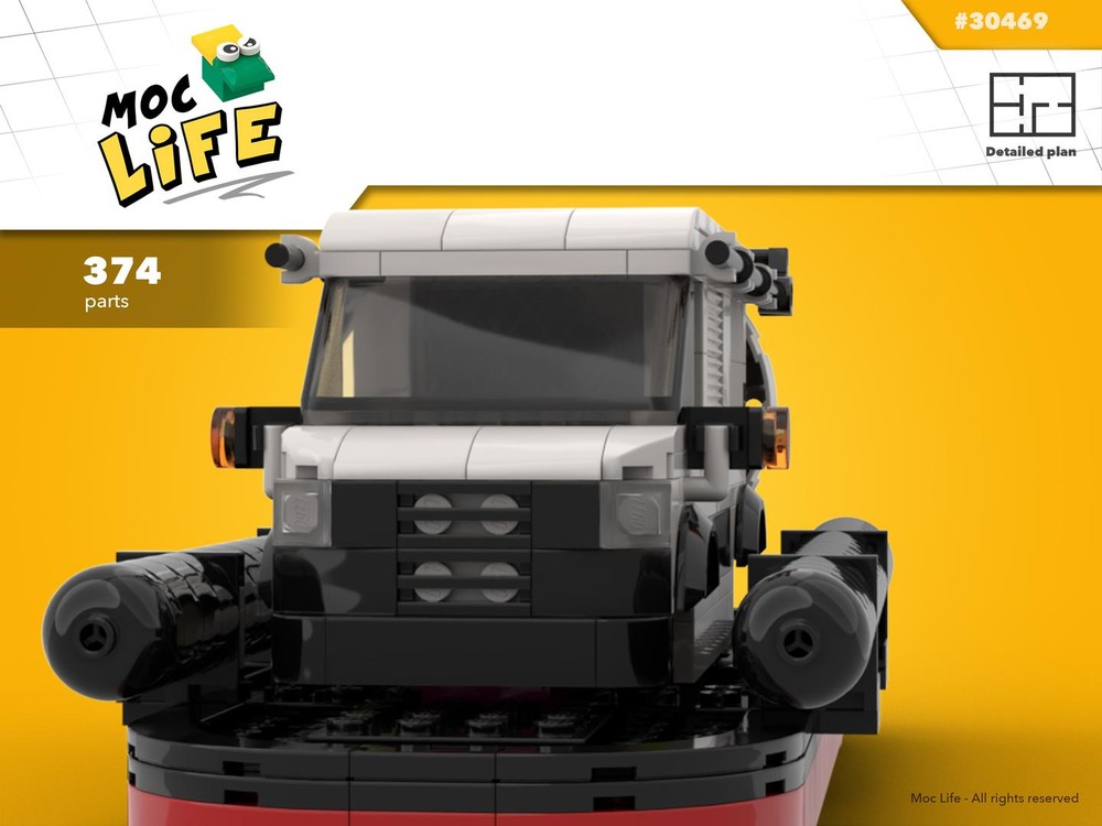 LEGO MOC Top Gear HoverVan challenge by MocLife | Rebrickable - Build ...