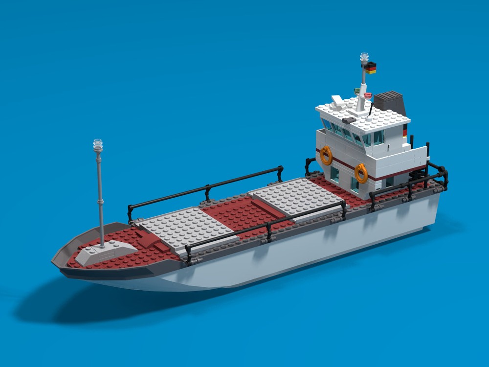 LEGO MOC Cargo Ship by PsiborgVIP | Rebrickable - Build with LEGO