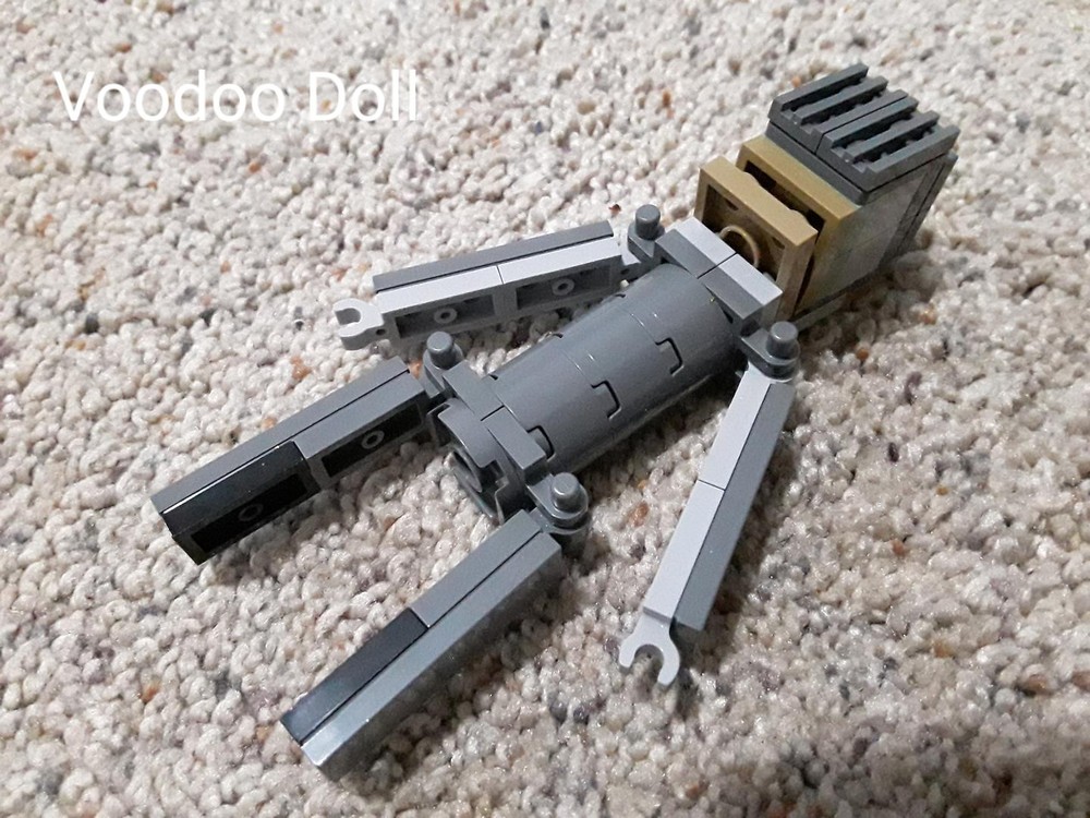 Lego Moc Voodoo Doll By Noob Builds Lego Rebrickable Build With Lego