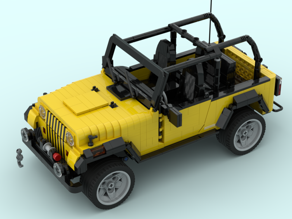 LEGO MOC Stock Wrangler, Round Headlights by Victaven | Rebrickable ...