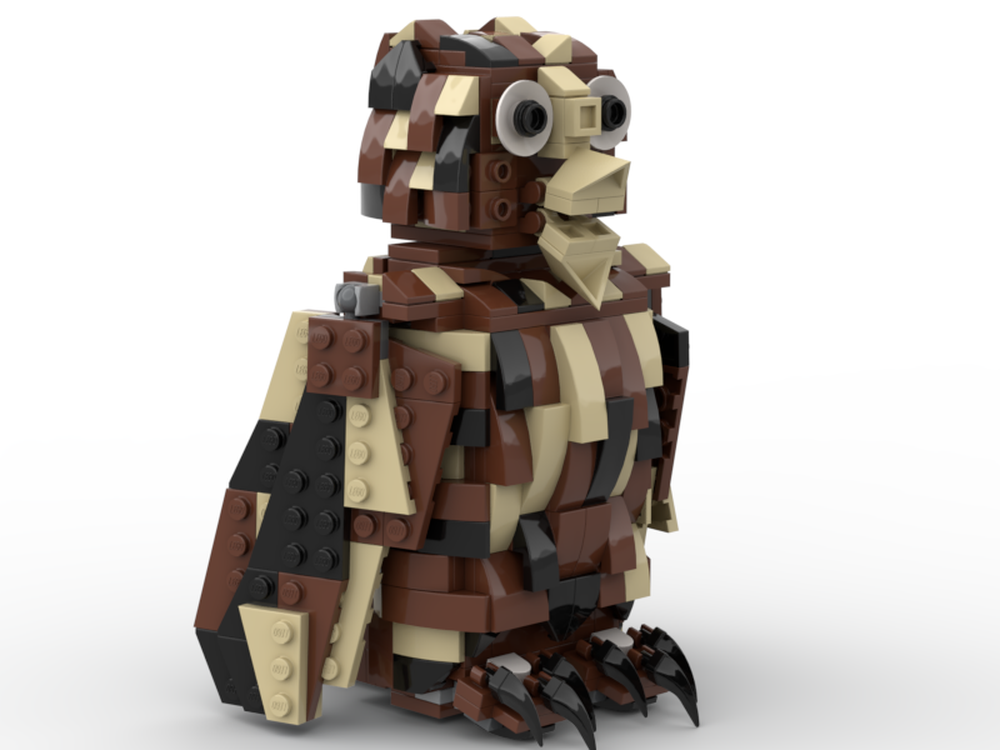 Lego Moc Owl By Serenity Rebrickable Build With Lego