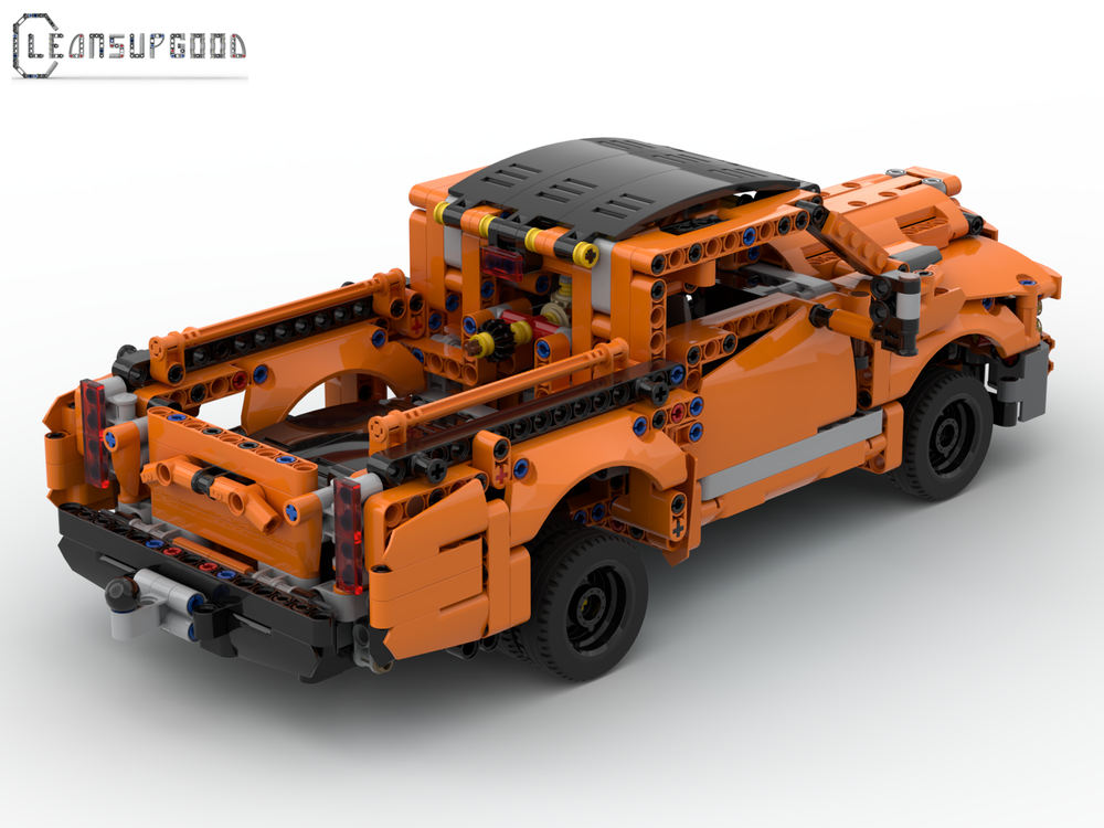 LEGO MOC 42093 Double C-Model: DRAFT HORSE Pickup Truck by Cleansupgood ...