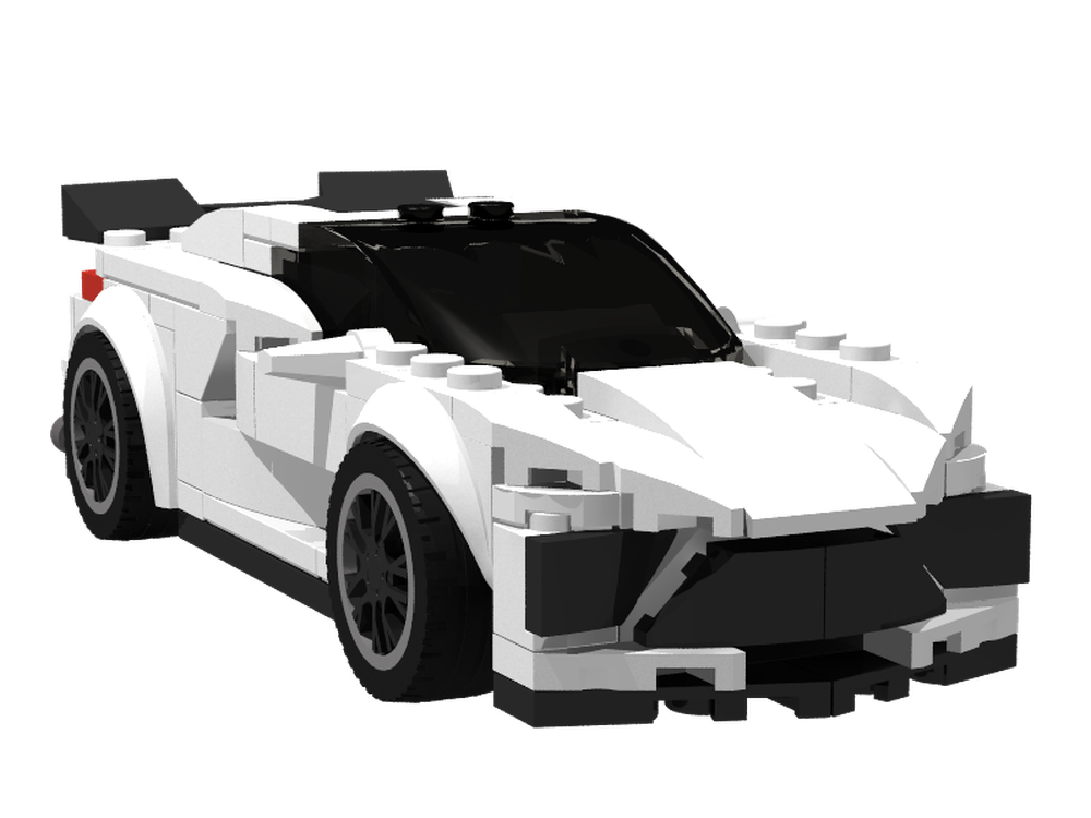 LEGO MOC 2020 Corvette Mid-Engine by deconsnowman | Rebrickable - Build ...