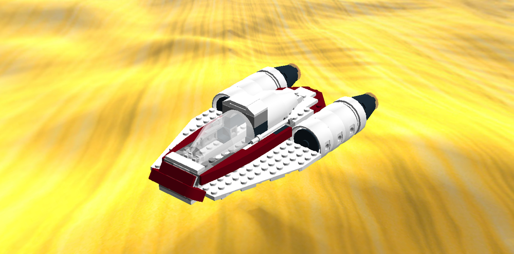 LEGO MOC 75004 alternate Republic Light Shuttle by Nilsson LEGO ...