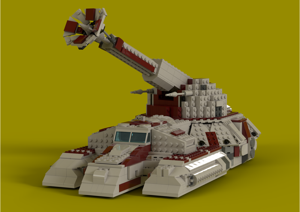 LEGO MOC Republic Stun Tank by wheelsspinnin | Rebrickable - Build with ...