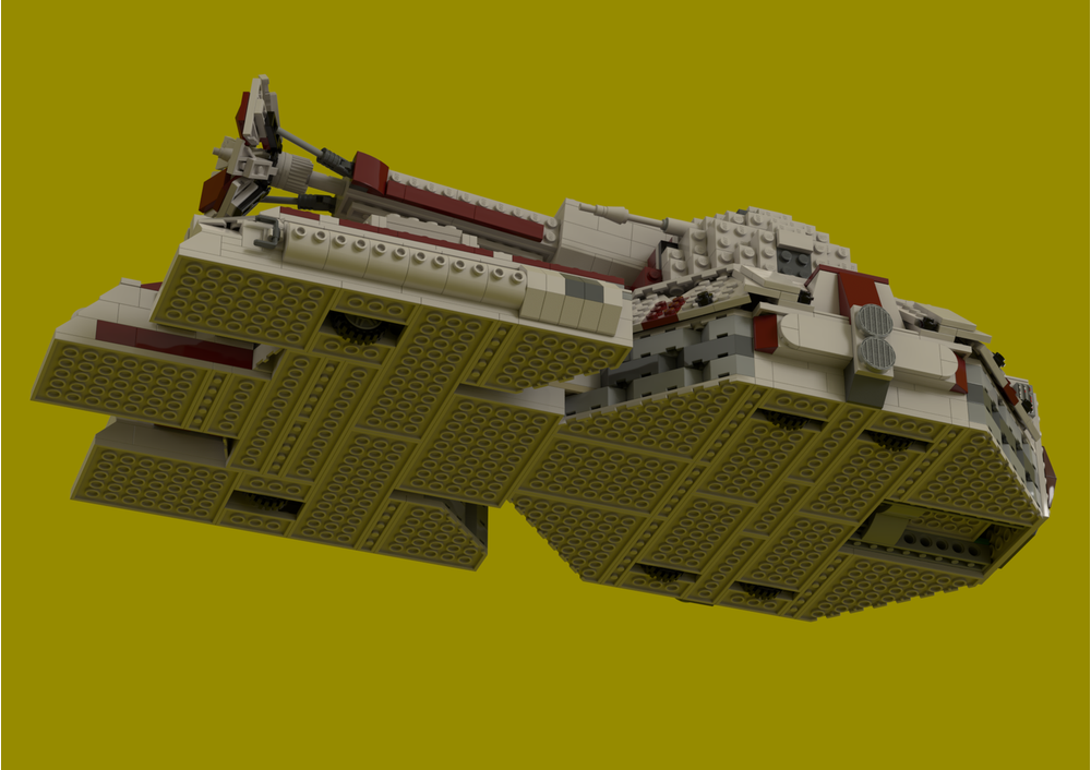LEGO MOC Republic Stun Tank by wheelsspinnin | Rebrickable - Build with ...